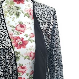 Ivanka Trump | Jackets & Coats | Ivanka Trump Sequined Blazer Nwt ...